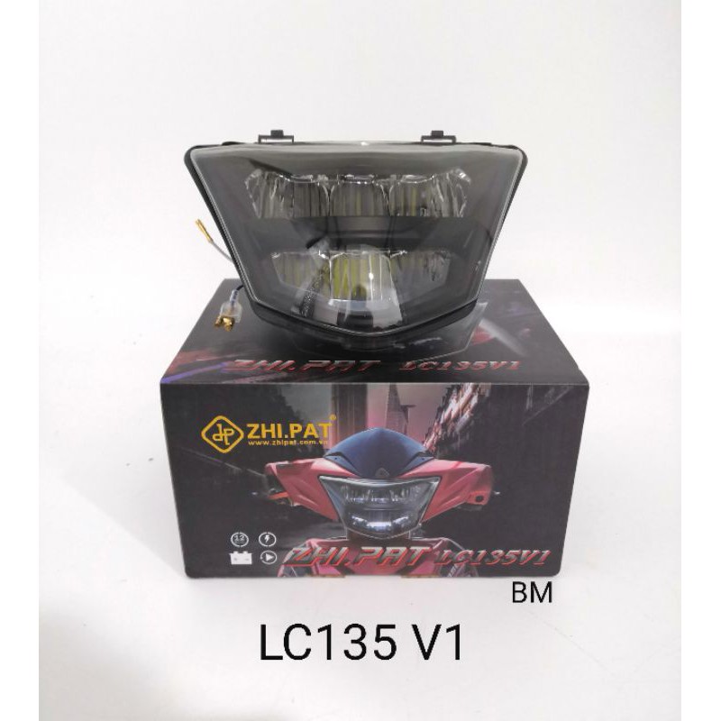 [OFFER] YAMAHA LC135 V1 V2 V3 V4 V5 V6 LED HEAD LAMP (SMOKE) (USE DC) | Shopee Malaysia