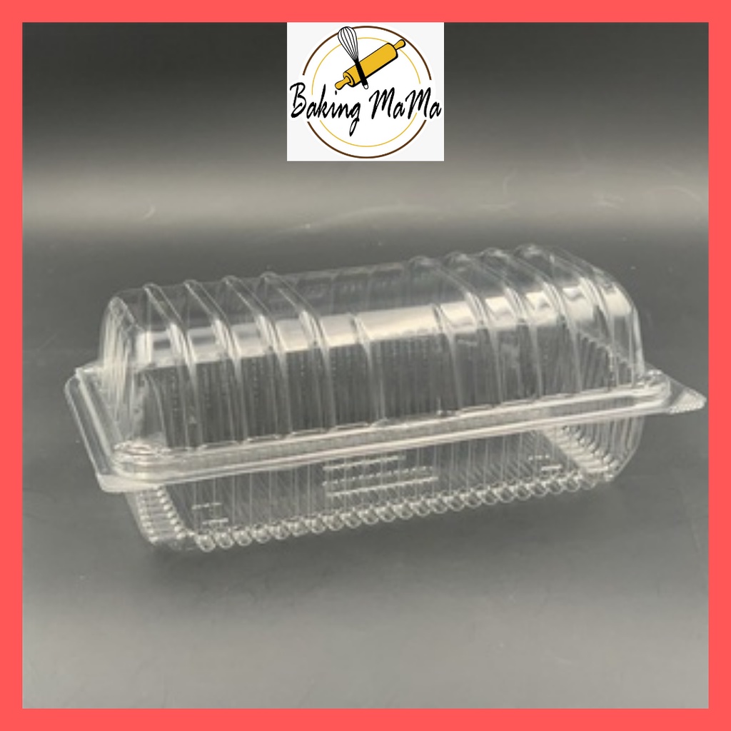 CS-13L Swiss Roll Box / Bakery Disposable Clear Food Box | Shopee Malaysia