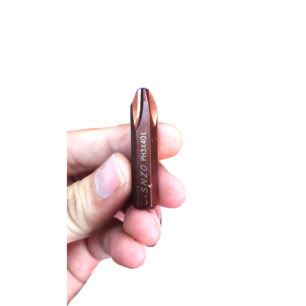 40MM + PH3 Red Driver Bit Mata Impact Motor Engine Screw | Shopee Malaysia