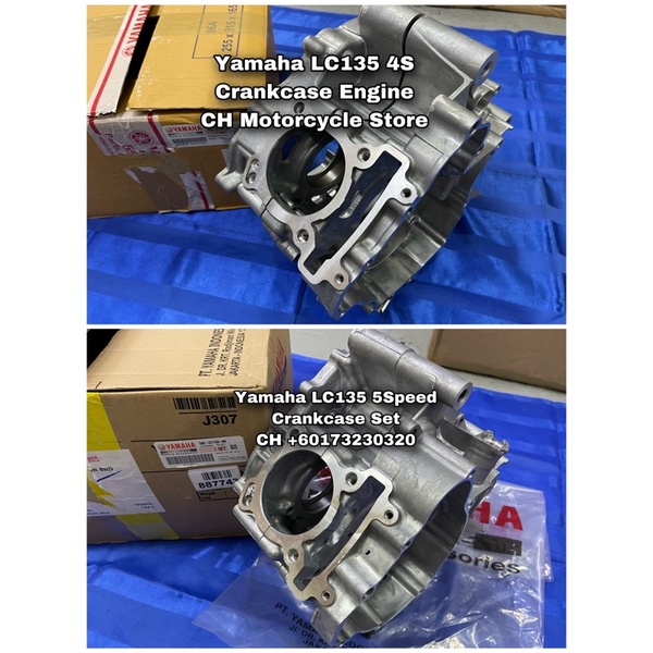 Yamaha LC135 4Speed 5Speed Crankcase Assy Engine Casing Case 4S 5S ...
