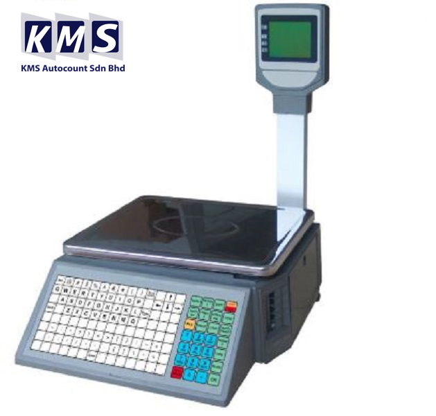 Pos Barcode Scale Built In Label Receipt Bill Invoice Printer English ...
