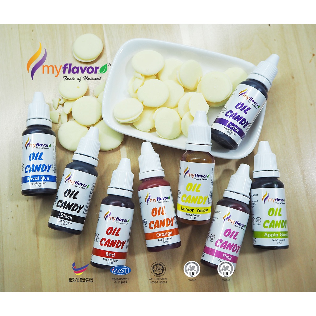 MyFlavor Oil Candy Colors (For Chocolates) | Shopee Malaysia