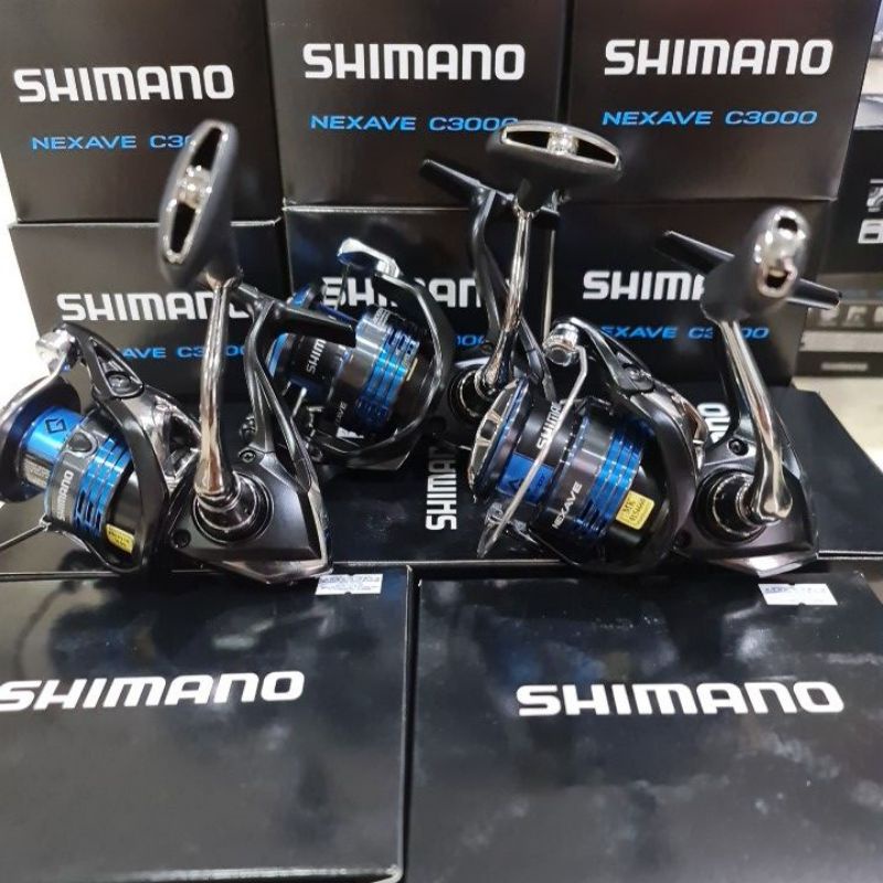 2021New Shimano Reel Nexave FI-2500,c3000,4000,4000hg | Shopee Malaysia
