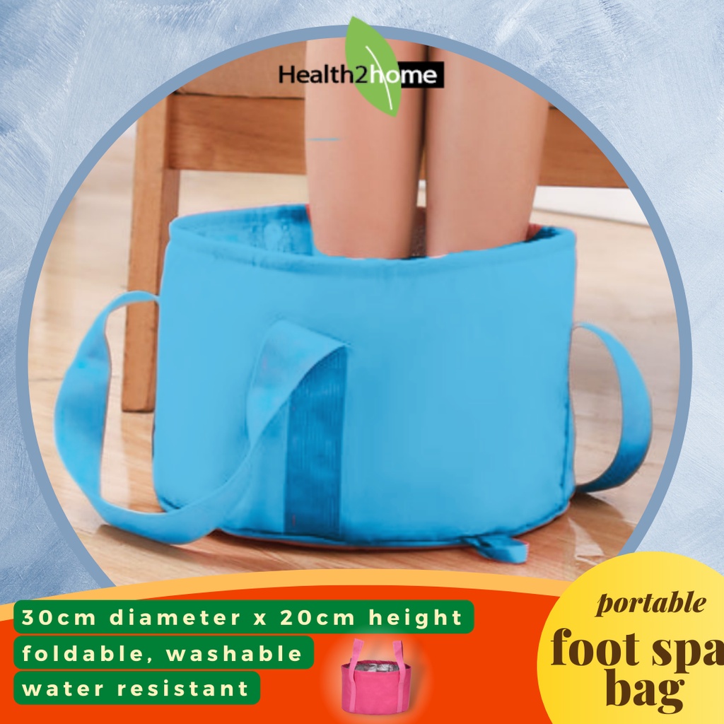 FOLDABLE Foot Spa Soaking Bag for Foot Spa therapy Portable for ...