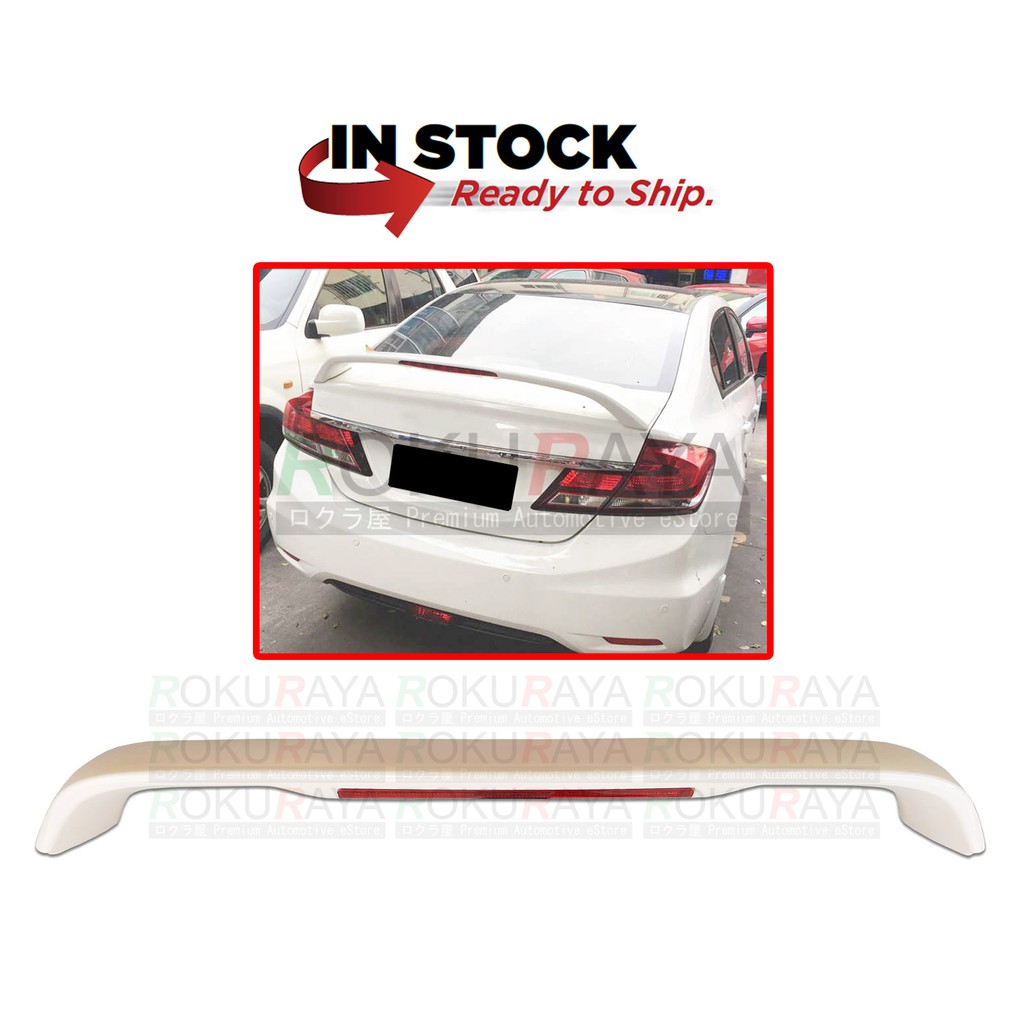 Honda Civic FB Ninth Gen (2012) Original ABS Plastic OEM Rear Back ...