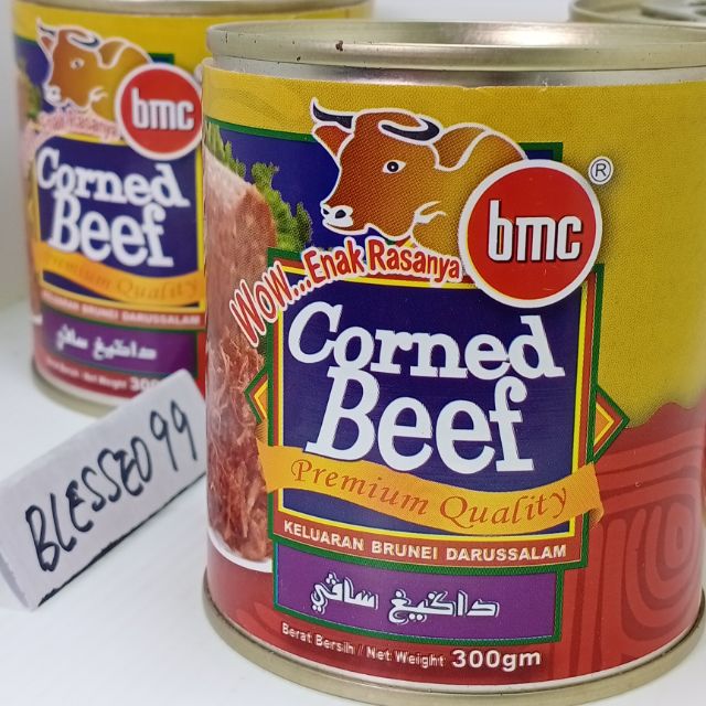 Corned Beef 300g BMC【HALAL】Premium Quality from BRUNEI | Shopee Malaysia