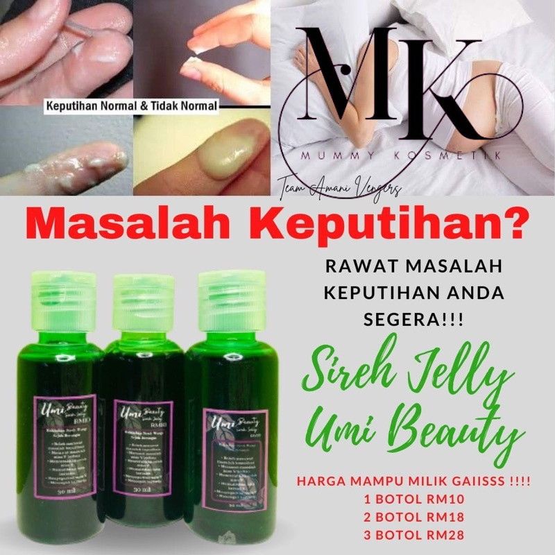 Pencuci Miss V Sireh Jelly Umi 30ml | Femine Wash | Pencuci Wanita ...