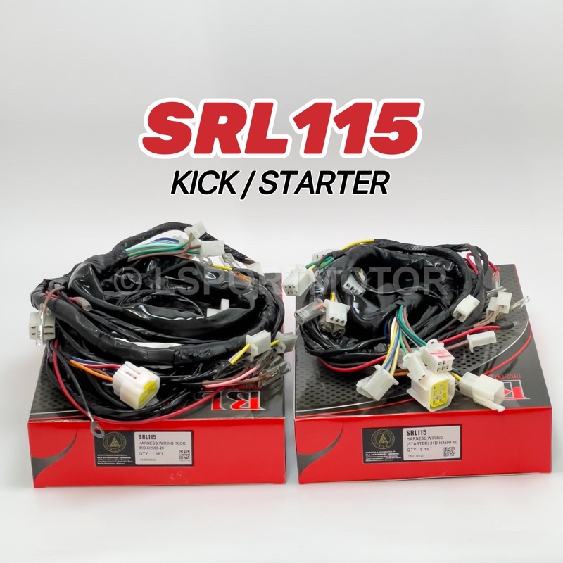 LAGENDA SRL115 WIRING SET (KICK/STARTER) HARDNESS HARNESS WAYARING ...