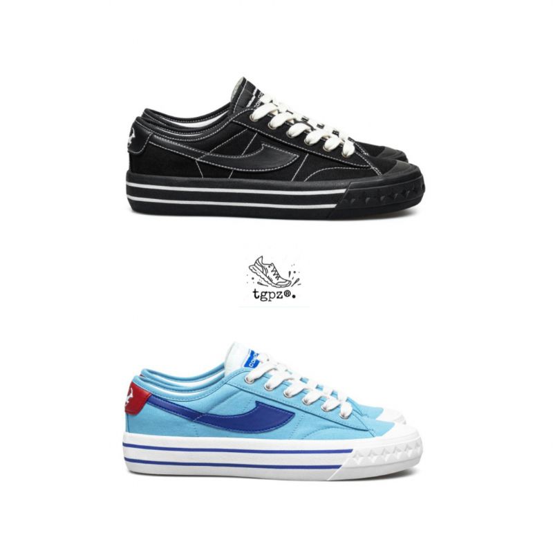 Compass Retrograde Low Double black And Baby blue | Shopee Malaysia