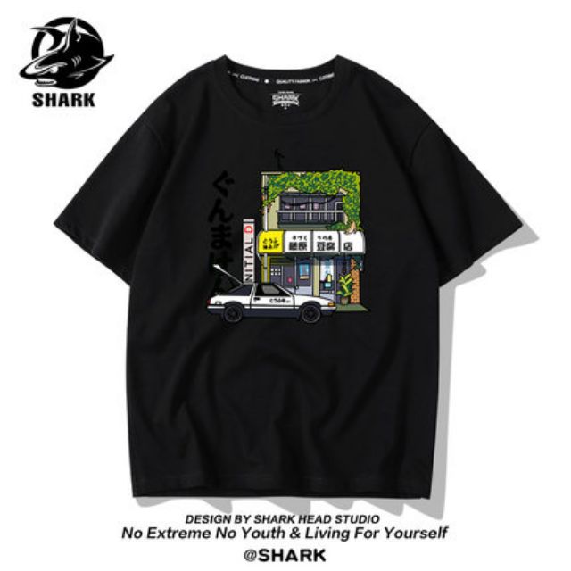 (Pre-order) Shark Fashion Clothing Hypebeast Streetwear 100% Cotton Men ...