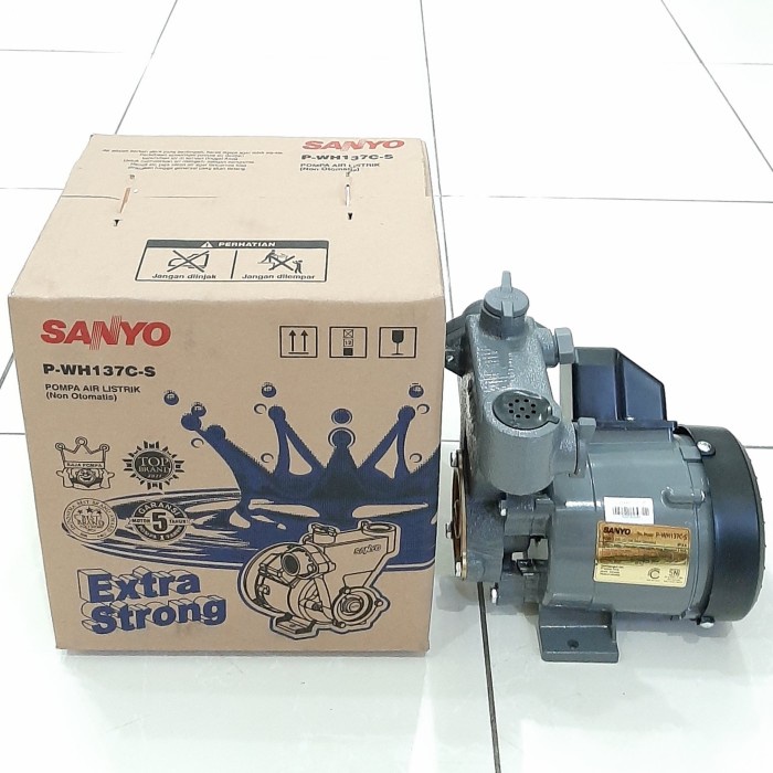 Sanyo Water Pump PWH137C 125watt (Not Automatic) | Shopee Malaysia