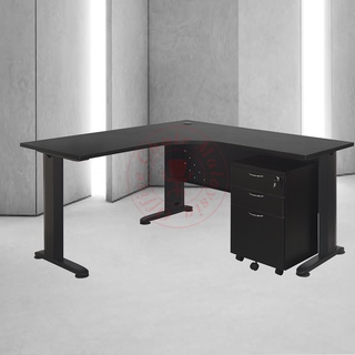L Shape Office Table / Writing Table / Meja L Shape / Meja Pejabat ...