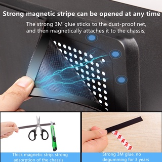 DIY PC Dust Filter Mesh Computer Dust Net PC Case Cooling Fan Magnetic ...