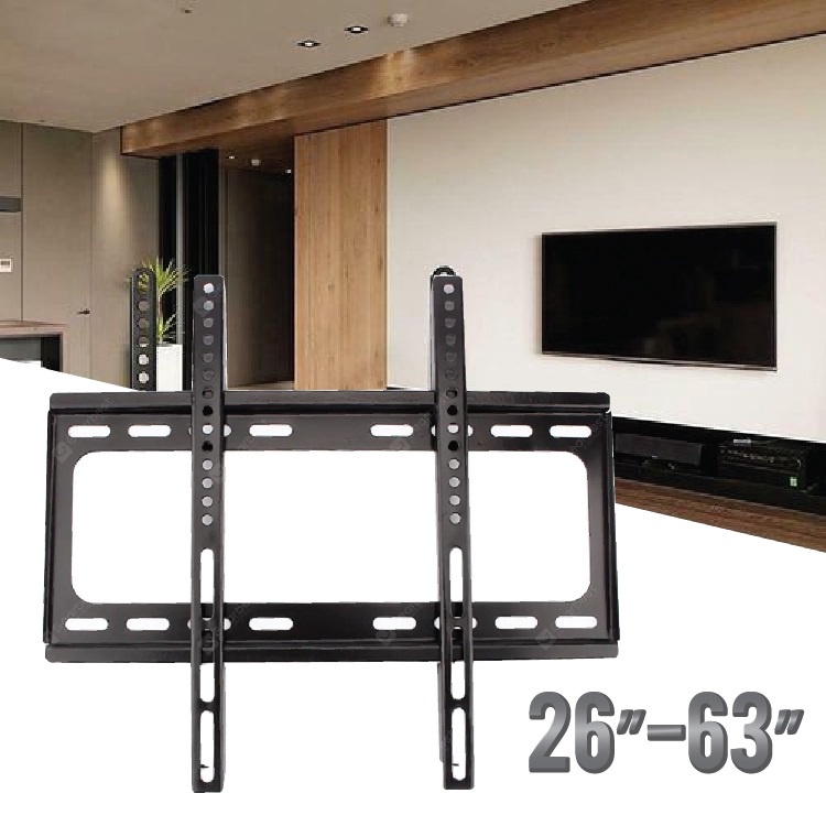 26-63 Inch TV Bracket Wall Mounted TV Bracket TV Besi Gantung TV ...