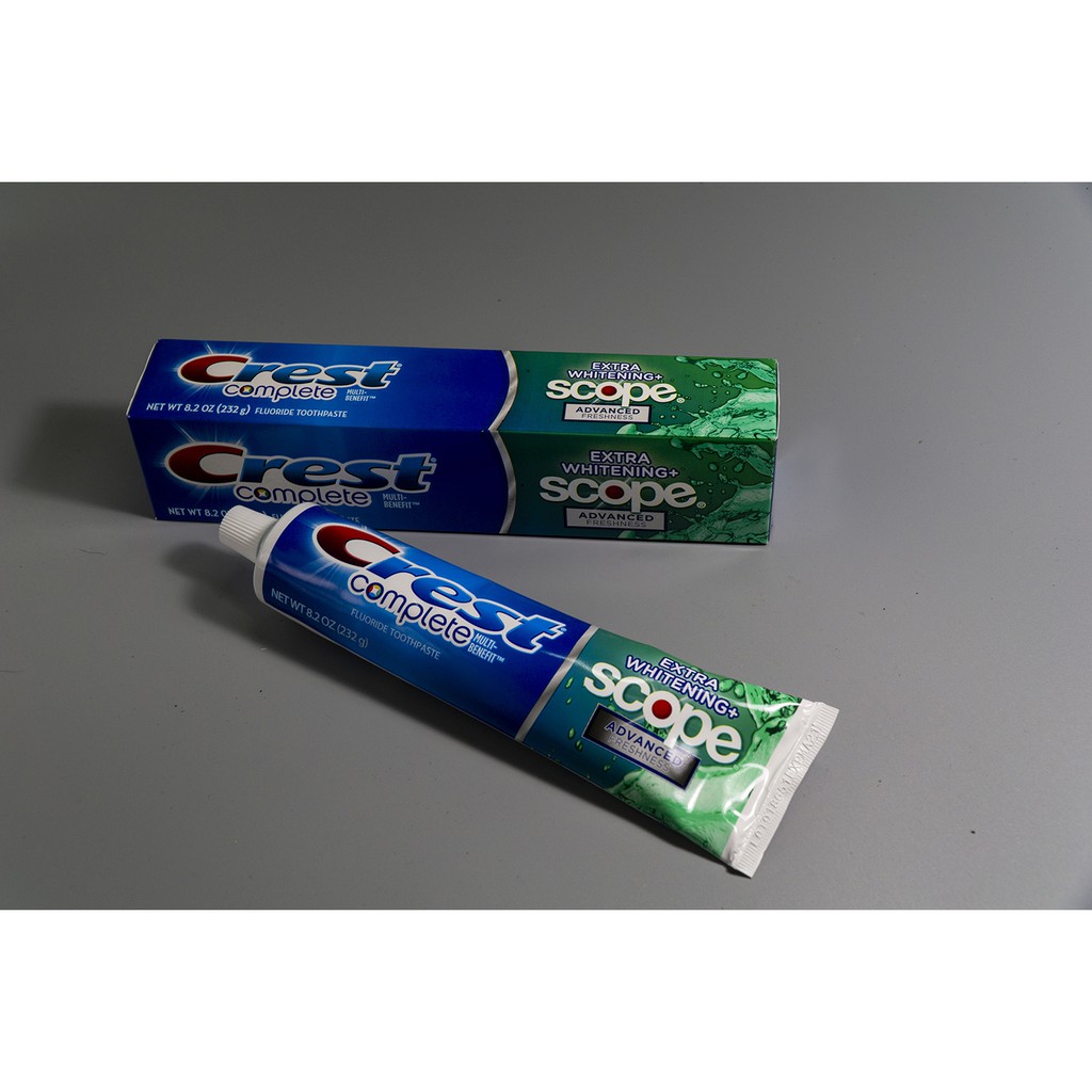 Crest Complete Extra Whitening Plus Scope American toothpaste | Shopee ...
