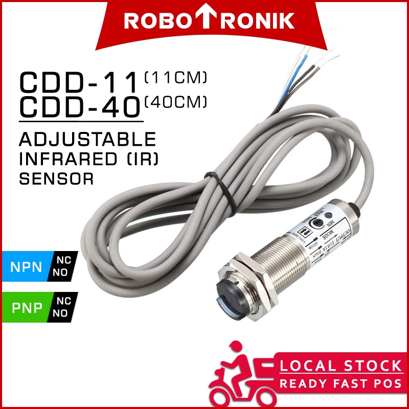CDD-11 / CDD-40 IR Infrared Proximity Sensor Reflective Photoelectric ... CDD-11 / CDD-40 IR Infrared Proximity Sensor Reflective Photoelectric ...