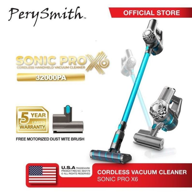 PerySmith Cordless Vacuum Cleaner Sonic Pro X6 | BeeCost