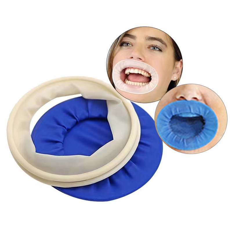 Dental Disposable Rubber Dam Sterile Rubber Mouth Opene Oral Cheek Lip ...