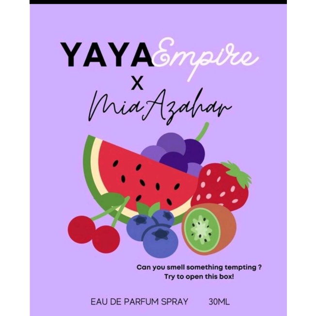 YAYA EMPIRE X MIA AZAHAR PERFUME | Shopee Malaysia