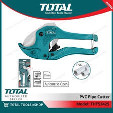 TOTAL THT53425 193MM PVC PIPE CUTTER SOFT | Shopee Malaysia