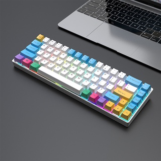 DK68 wireless hot swappable mechanical keyboard tri mode 65% keyboard ...