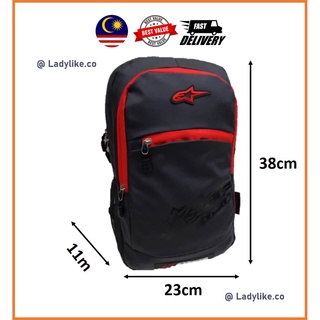 Waterproof Backpack Motor Rider Beg Galas Beg Lelaki Kalis Air Travel ...