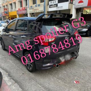 Amg spoiler myvi G3 with colour | Shopee Malaysia