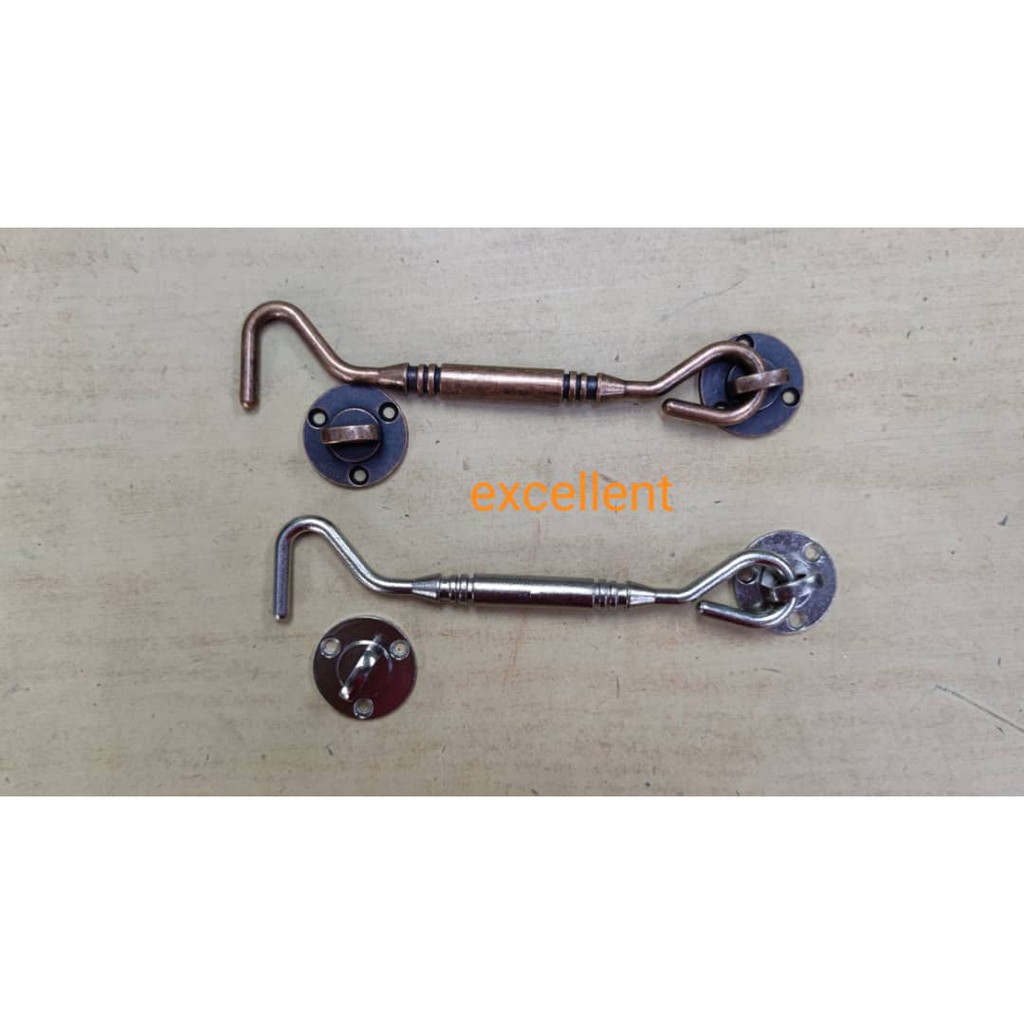 Steel Window Hook Latch Catch Holder / Safety Gate Window | Shopee Malaysia