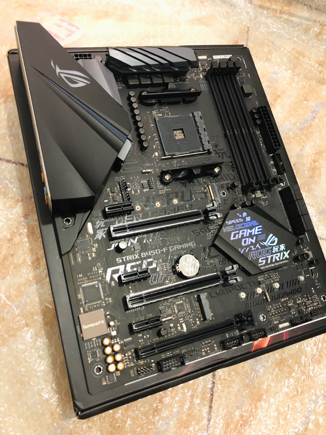 ASUS ROG STRIX B450-F GAMING MOTHERBOARD | Shopee Malaysia