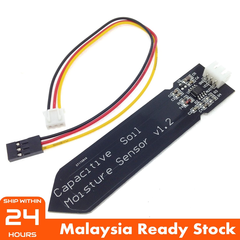 [VAR] Capacitive Soil Moisture Sensor V1.2 Module Rust Free Version ...