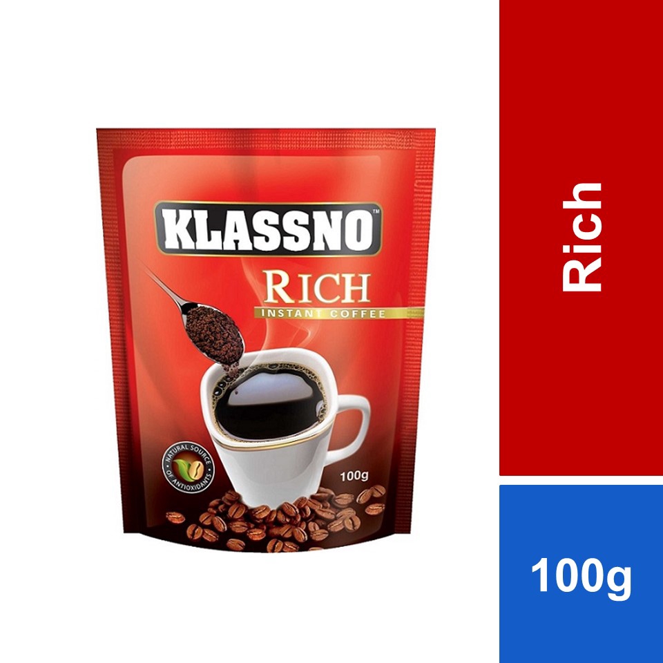 Klassno Rich Instant Coffee Pouch 100g | Shopee Malaysia