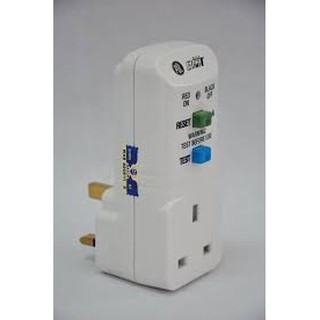 PDL ELIMIT 1951 13A 10mA Plug-in RCD ELCB Adaptor with SIRIM | Shopee ...