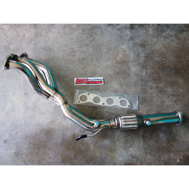 4221 stainless steel extractor k20 k24 civic fd fd2 fd2r | Shopee Malaysia