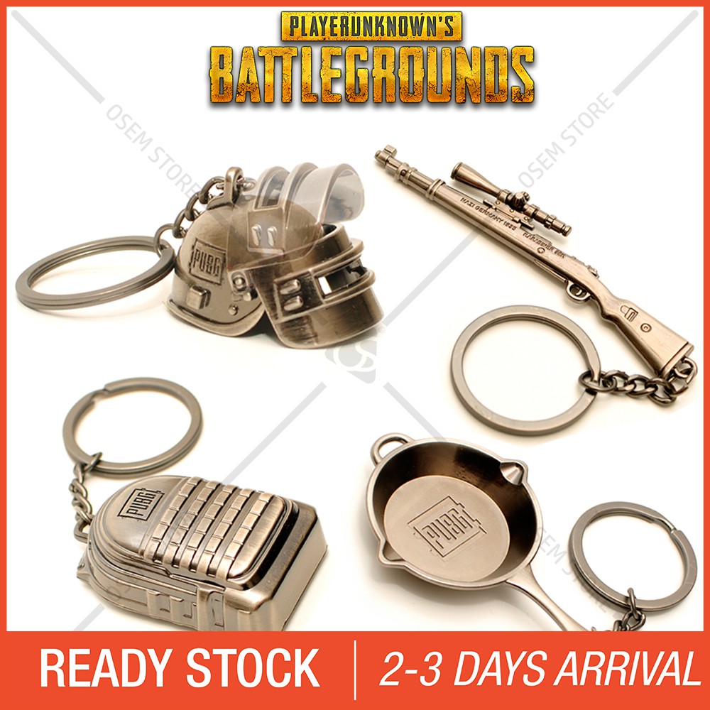 PUBG COD Keychain Helmet Pan Kar 98K Backpack AWM AKM SCAR-L M4 M416 ...
