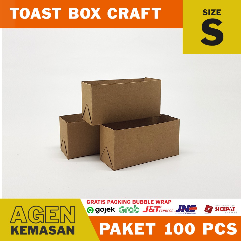 Toast Box Craft Size S 10x4 X 5 Place Sandwich Toast Containers ...