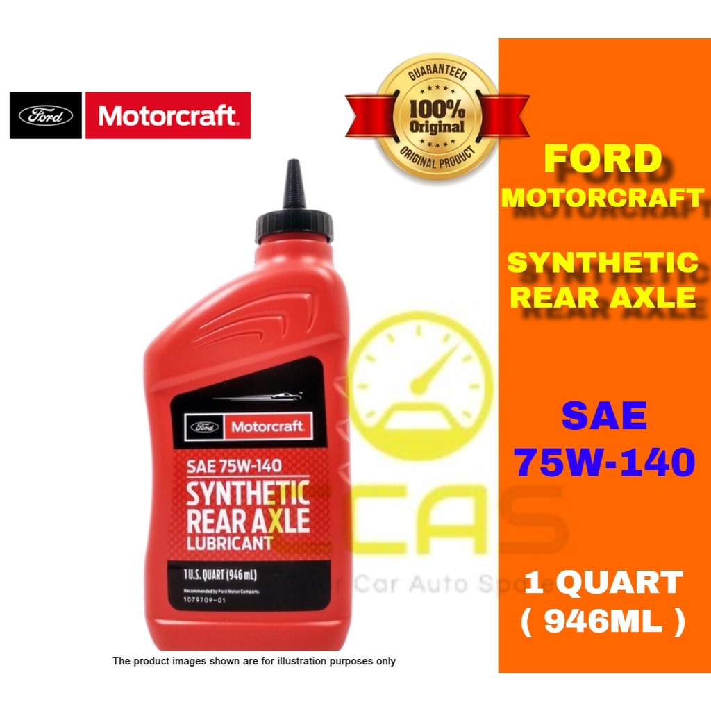 Ford Motorcraft Synthetic Rear Axle 75w140 946ml Ford Ranger T6 T7