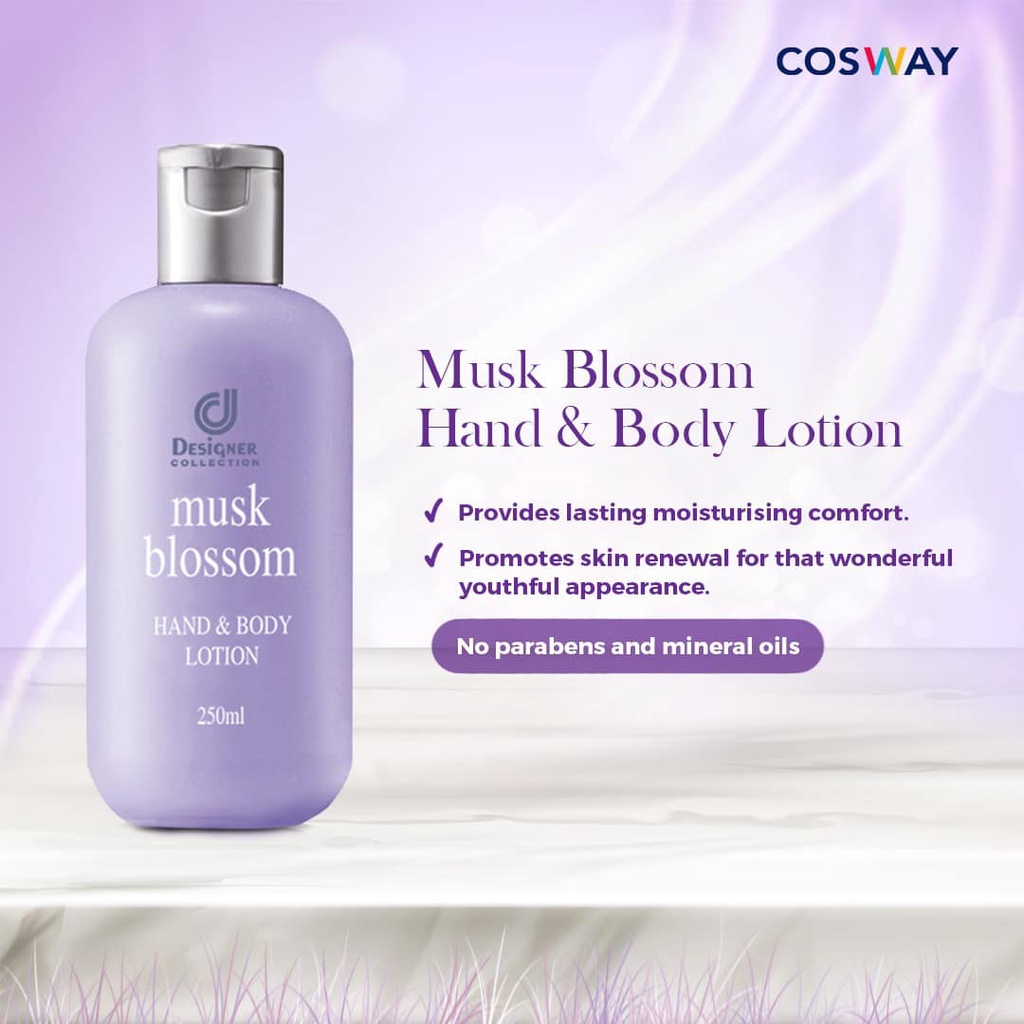 Cosway Designer Collection Musk Blossom Hand & Body Lotion 250ml (78111 ...