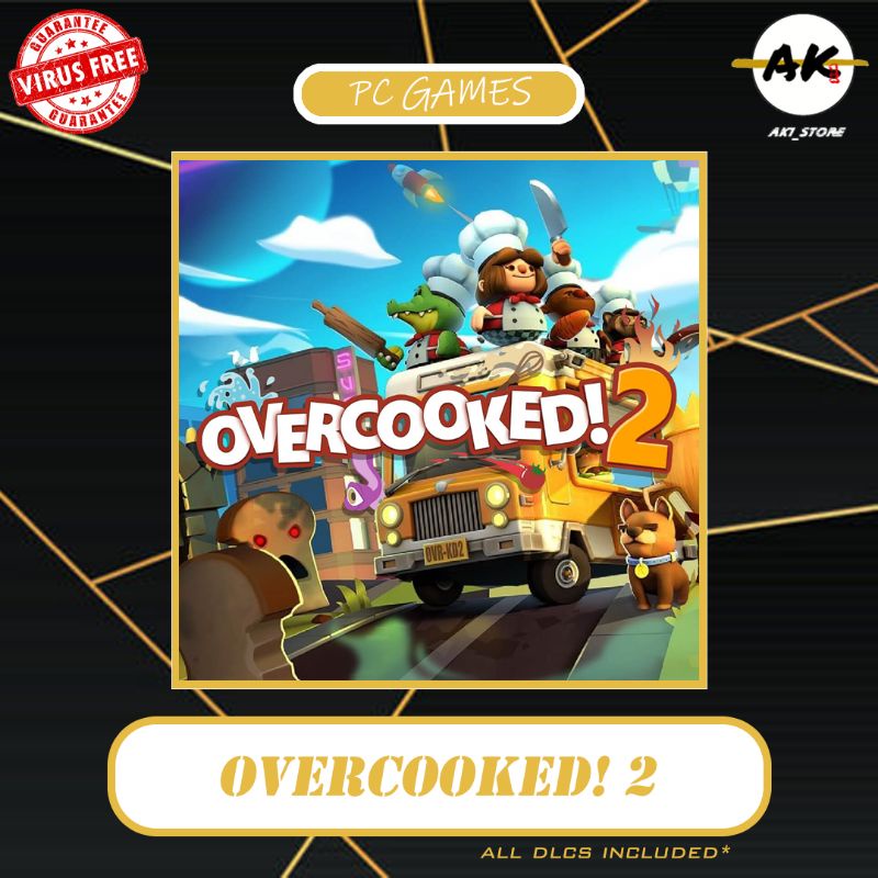 (PC Games) Overcooked! 2 [ + All DLCs included ] | Shopee Malaysia