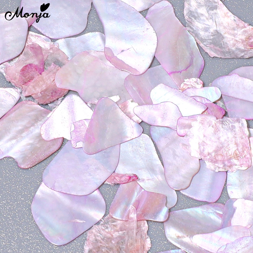 Monja 3D Fancy Irregular Mica Mixed Shell Shiny Fragments Nail Art ...