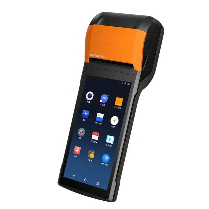 READY STOCK - SUNMI V2 Mobile Handheld Terminal With Printer ...