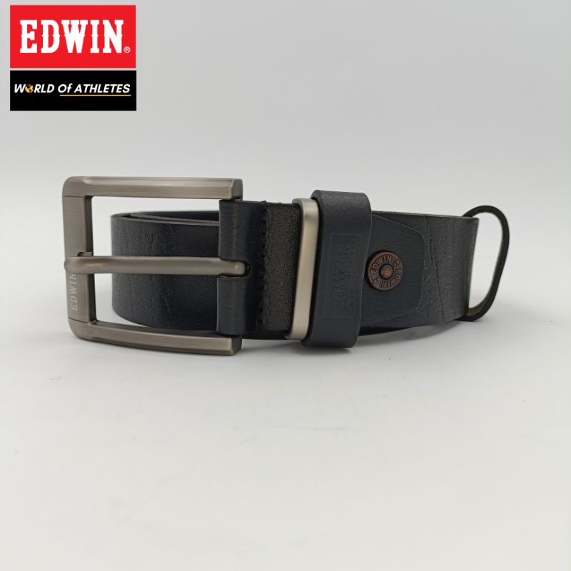 Original Edwin Leather Belt (EEBT 35322) | Shopee Malaysia
