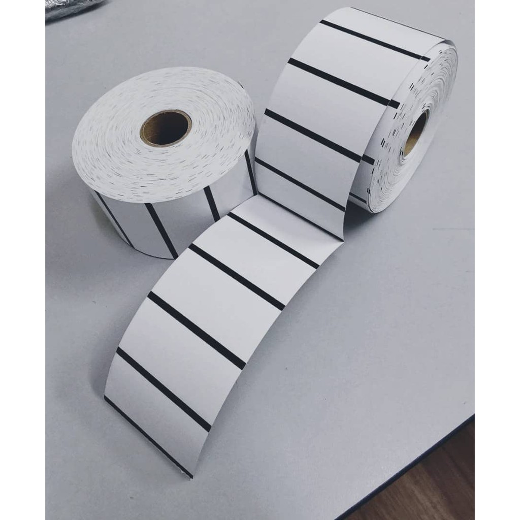 White Price Tag Card Tagging Label Barcode Printer 60x30mm | Shopee ...