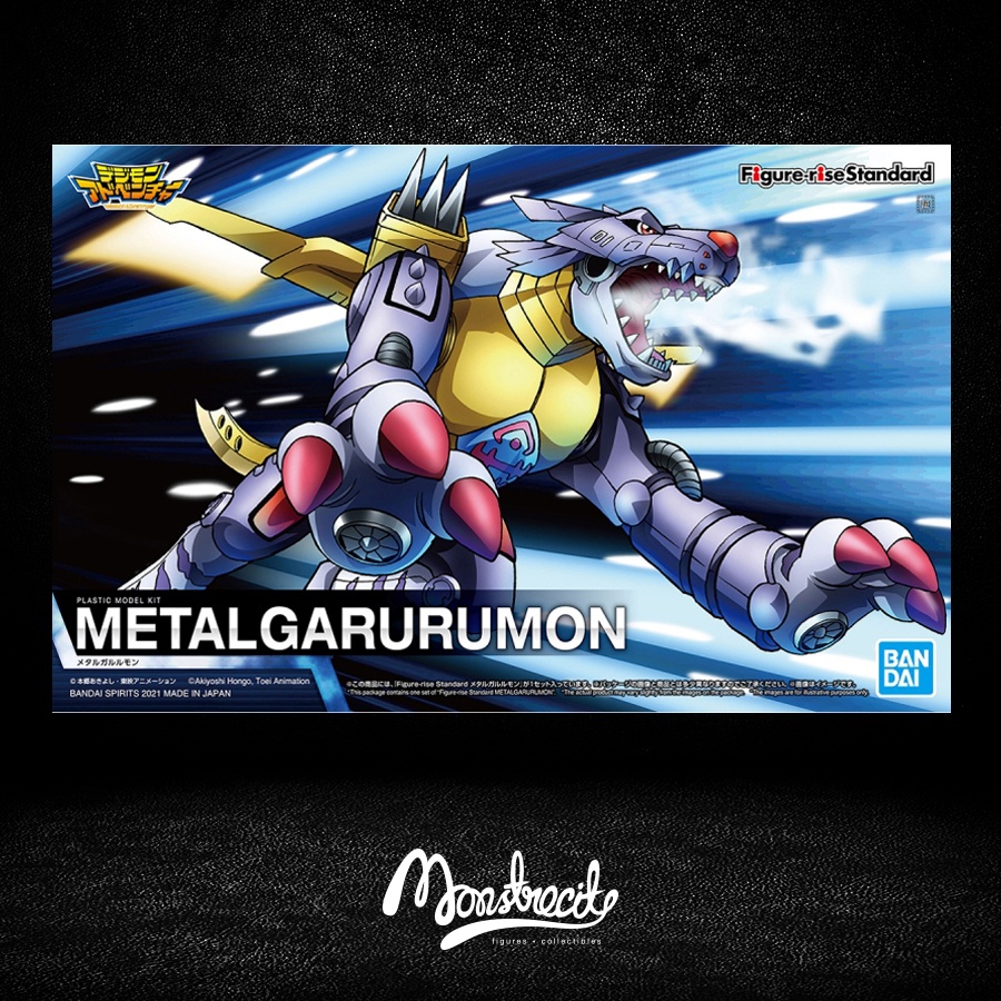 FIGURE-RISE STANDARD METAL GARURUMON (plastic model Kit) | Shopee Malaysia