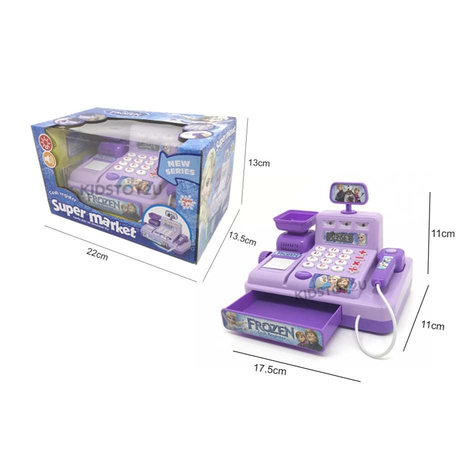 Mesin Duit Mainan Kanak-Kanak Fungsi Serbaguna Cash Register Kids Toy ...