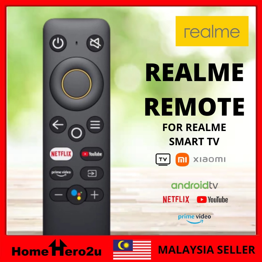 Realme ANDROID SMART Bluetooth / Voice Function LED TV Remote Control ...