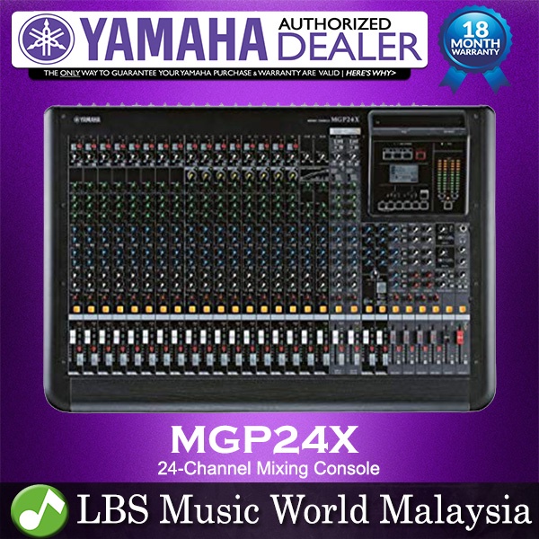 Yamaha MGP24X 24 Channel Analogue Mixer Mixing Console Console with ...
