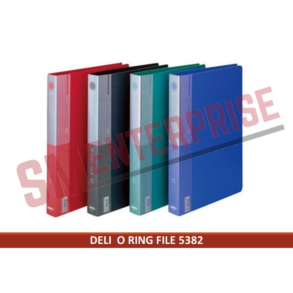 Deli O Ring File 5382 / A4 1 IN 2 O Ring File / 2 Hole O Ring File ...