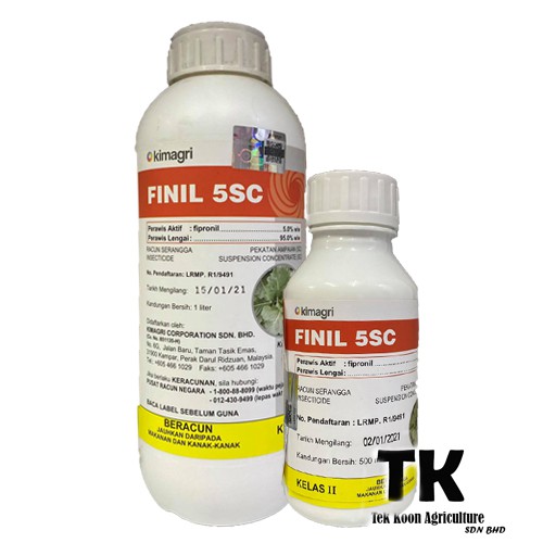 FINIL 5SC | Fipronil 5% | Racun Serangga -500ML / 1L | Shopee Malaysia