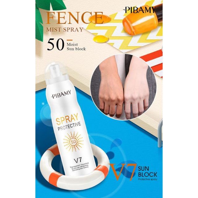 PIBAMY V7 Whitening Protective Spray | Shopee Malaysia