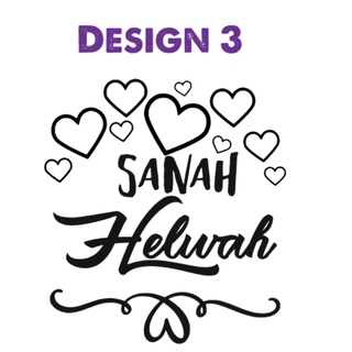 Sticker Belon Sanah Helwah | Shopee Malaysia